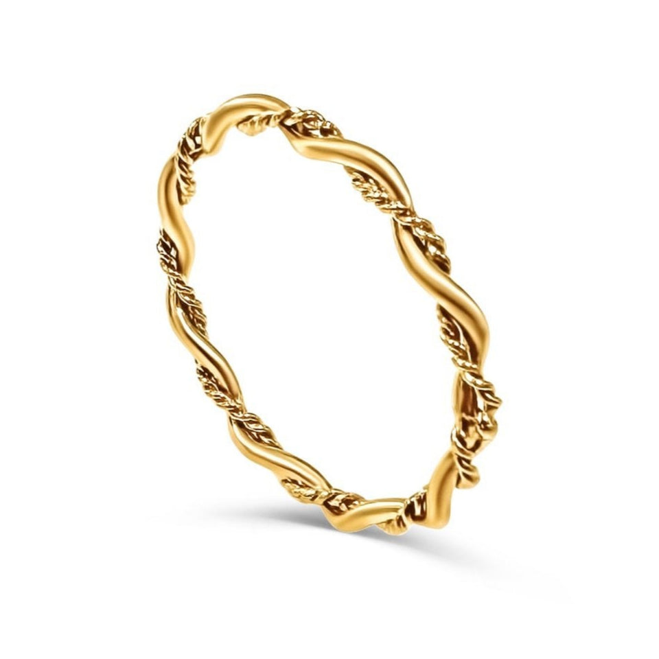 Aubrey Twist Ring – HoneyBug