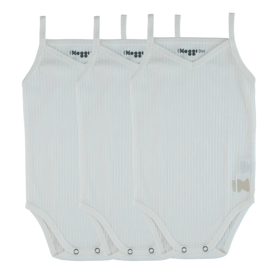 Ribbed White, Boy (Three Pack) – HoneyBug