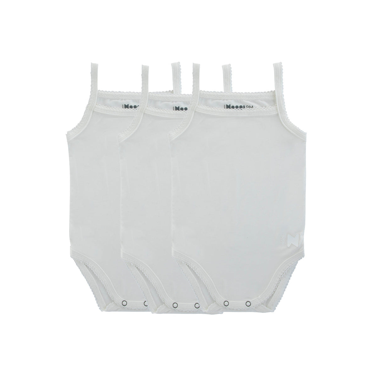 Bamboo Cotton White, Girl (Three Pack) – HoneyBug