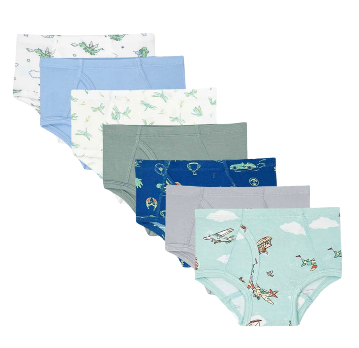 Boys' Bamboo Underwear 7-Pack – HoneyBug