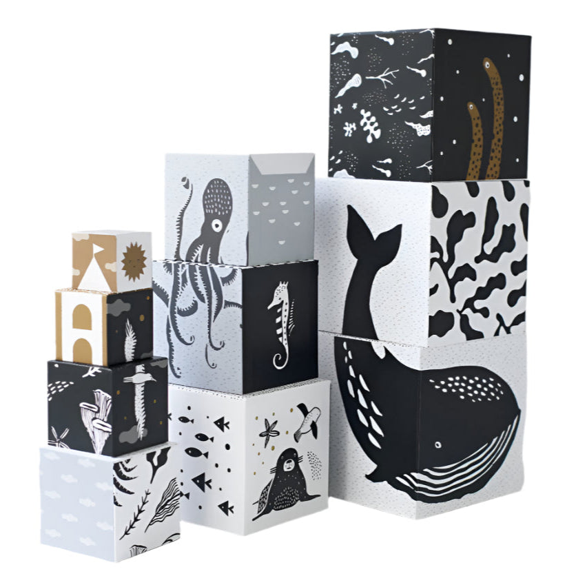 Nesting Blocks - Ocean Animals – HoneyBug