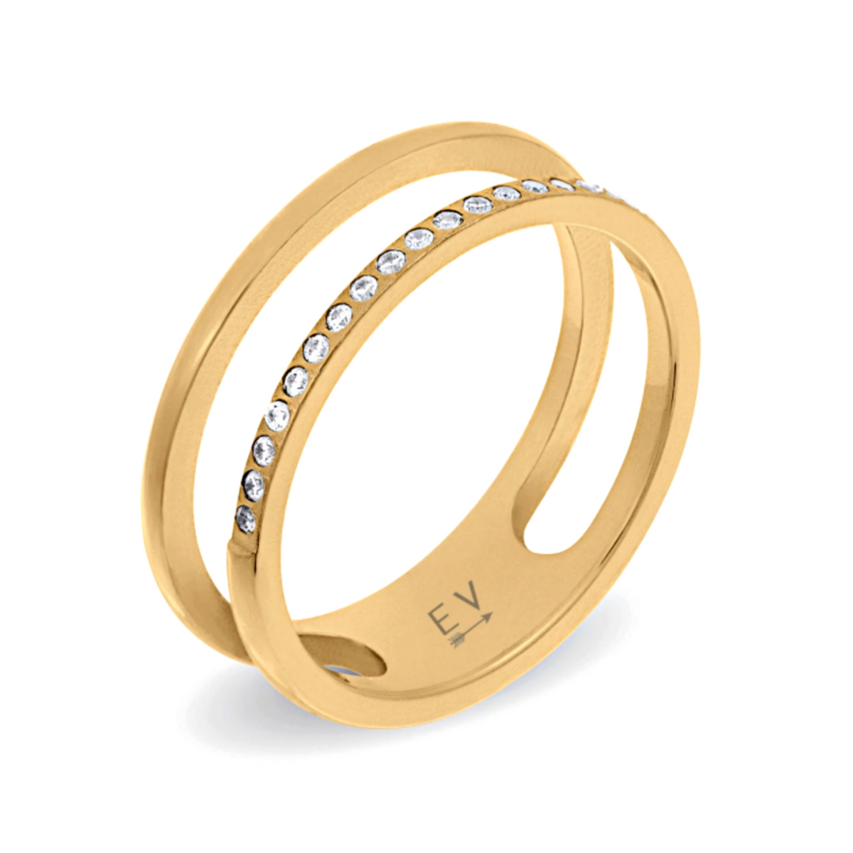 Tarryn Double Ring – HoneyBug