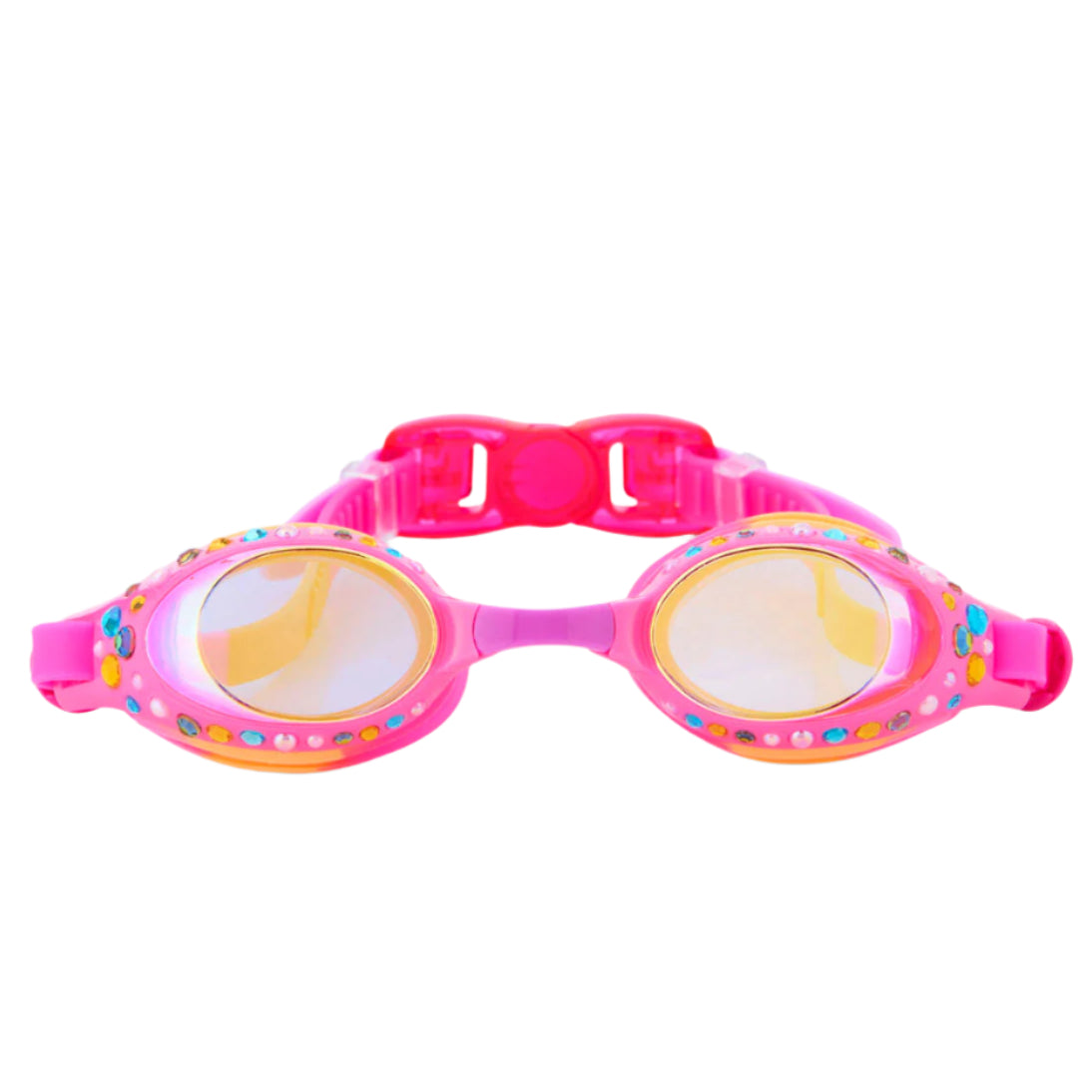 Tropical Tanzanite Glimmering Kids' Swim Goggles – HoneyBug