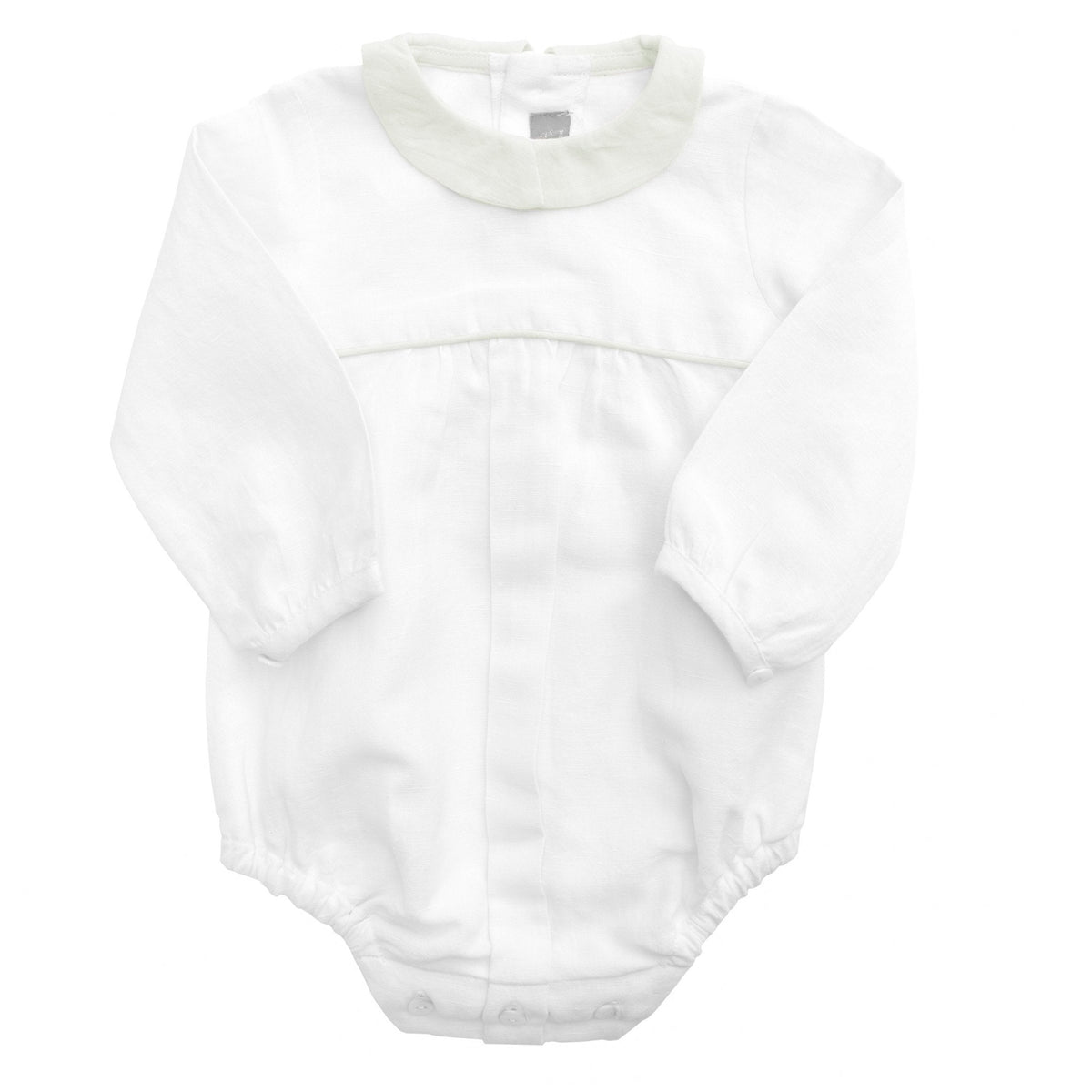 Linen Onesie | French grey – HoneyBug