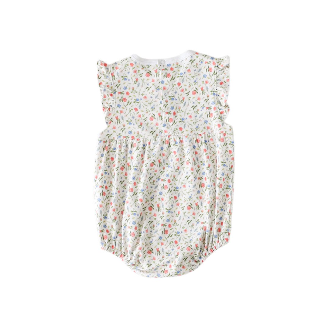 Pink Madison Smocked Bubble – HoneyBug