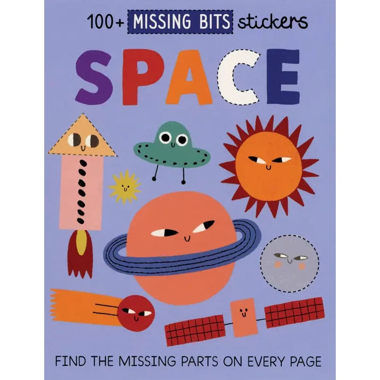 Missing Bits Stickers - Space - HoneyBug