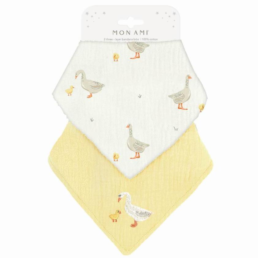 Mother Goose Bib Set – HoneyBug