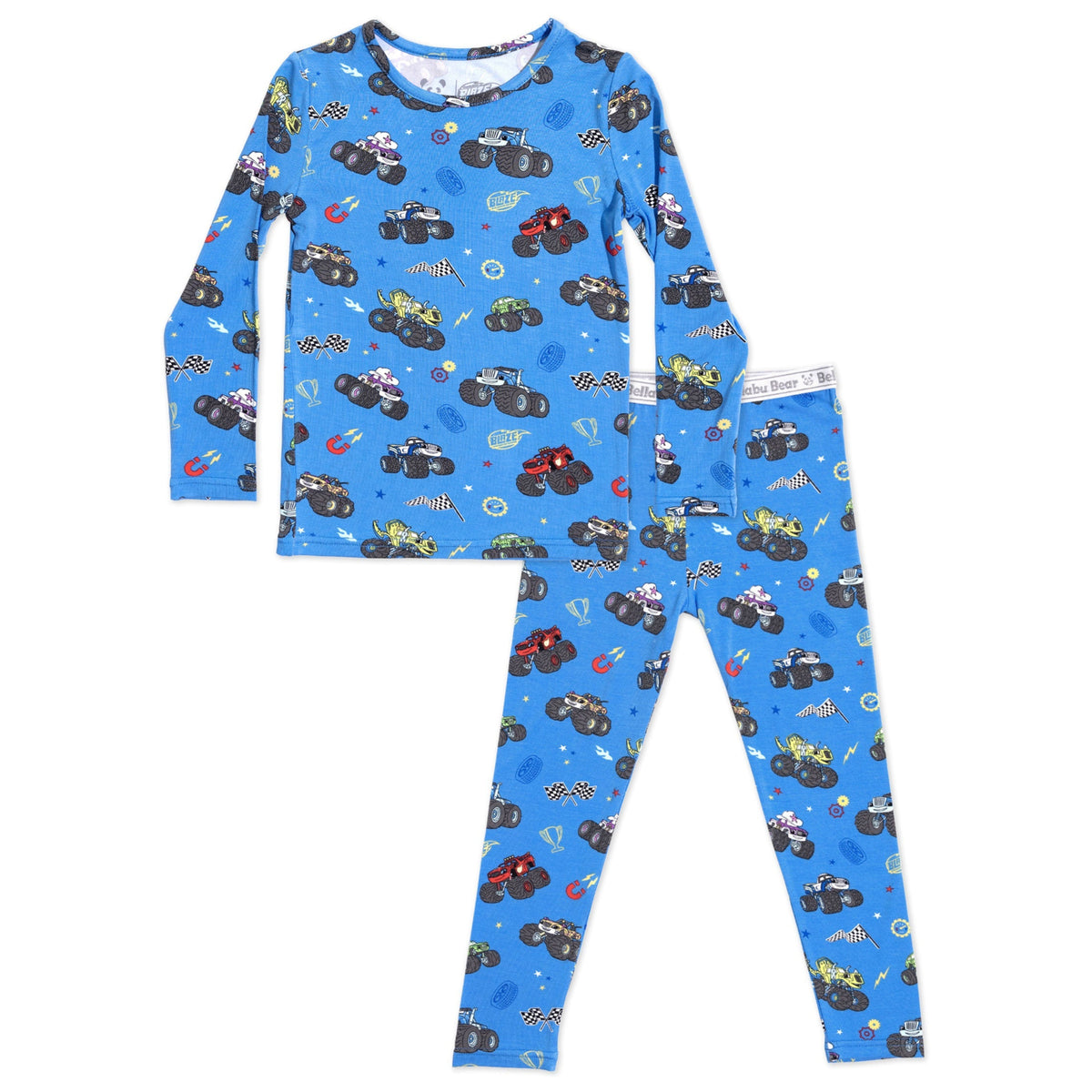 Blaze and the Monster Machines Bamboo Kids Pajamas – HoneyBug