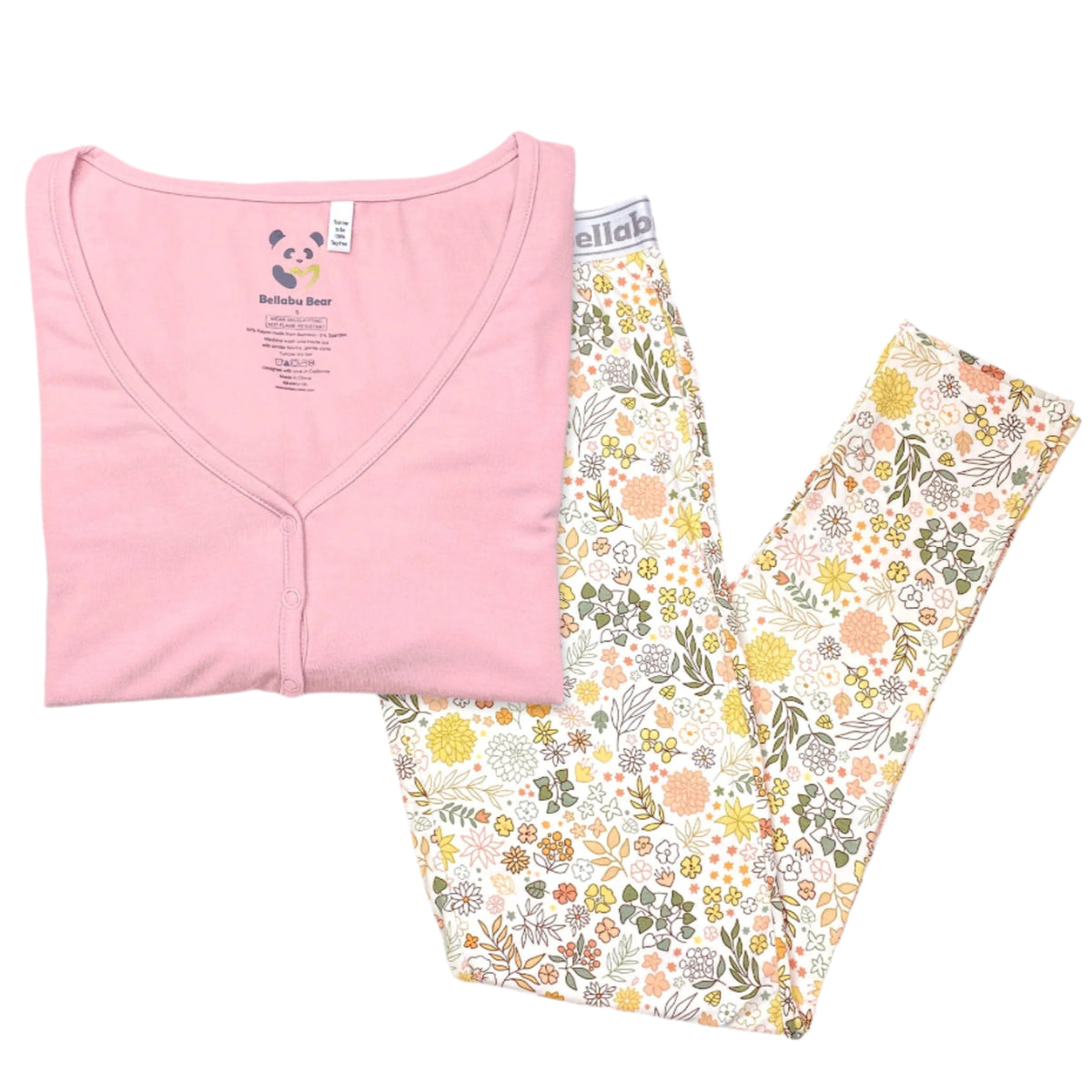 Fall Floral Bamboo Women's Pajama Set – HoneyBug