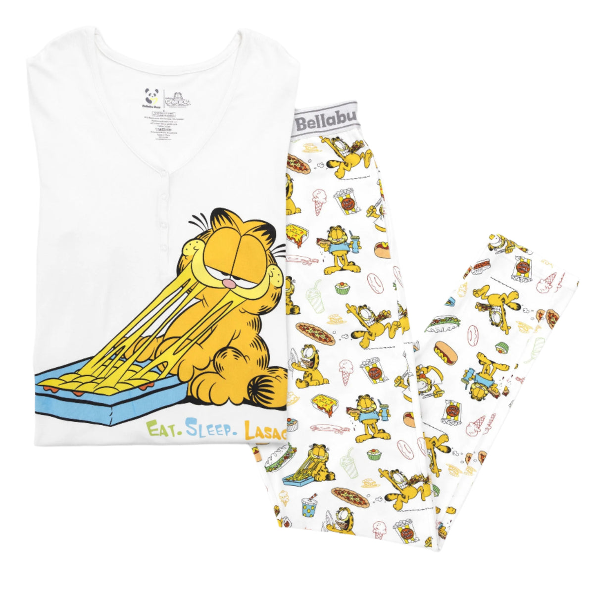 Garfield: Snack Attack Bamboo Women's Pajama Set – HoneyBug