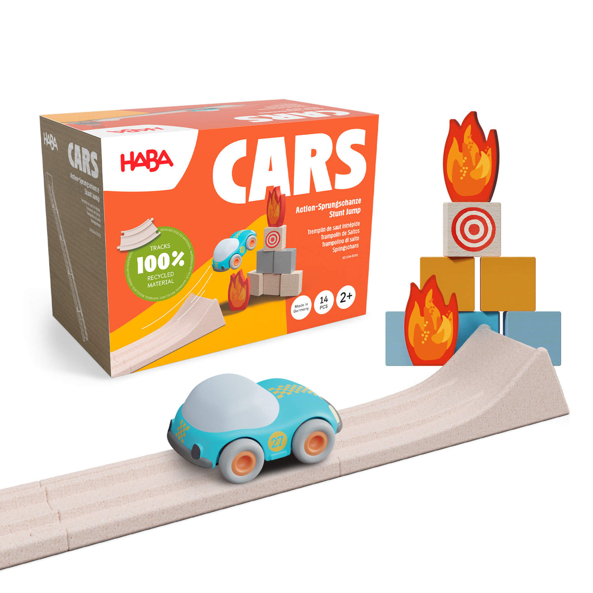 HABA Cars - Stunt Jump – HoneyBug