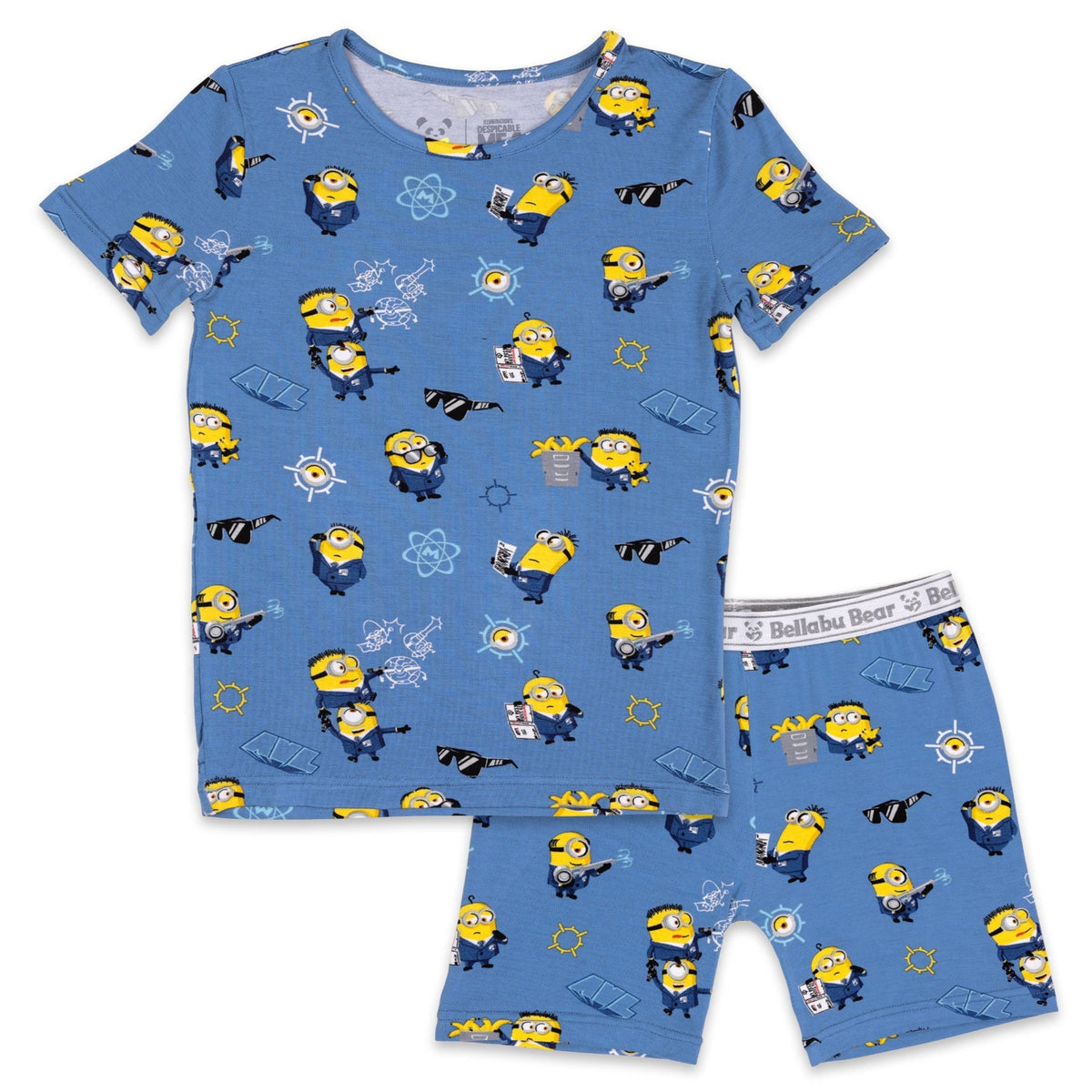 Despicable Me 4: Minions Anti-Villain League Bamboo Kids Pajama Short ...