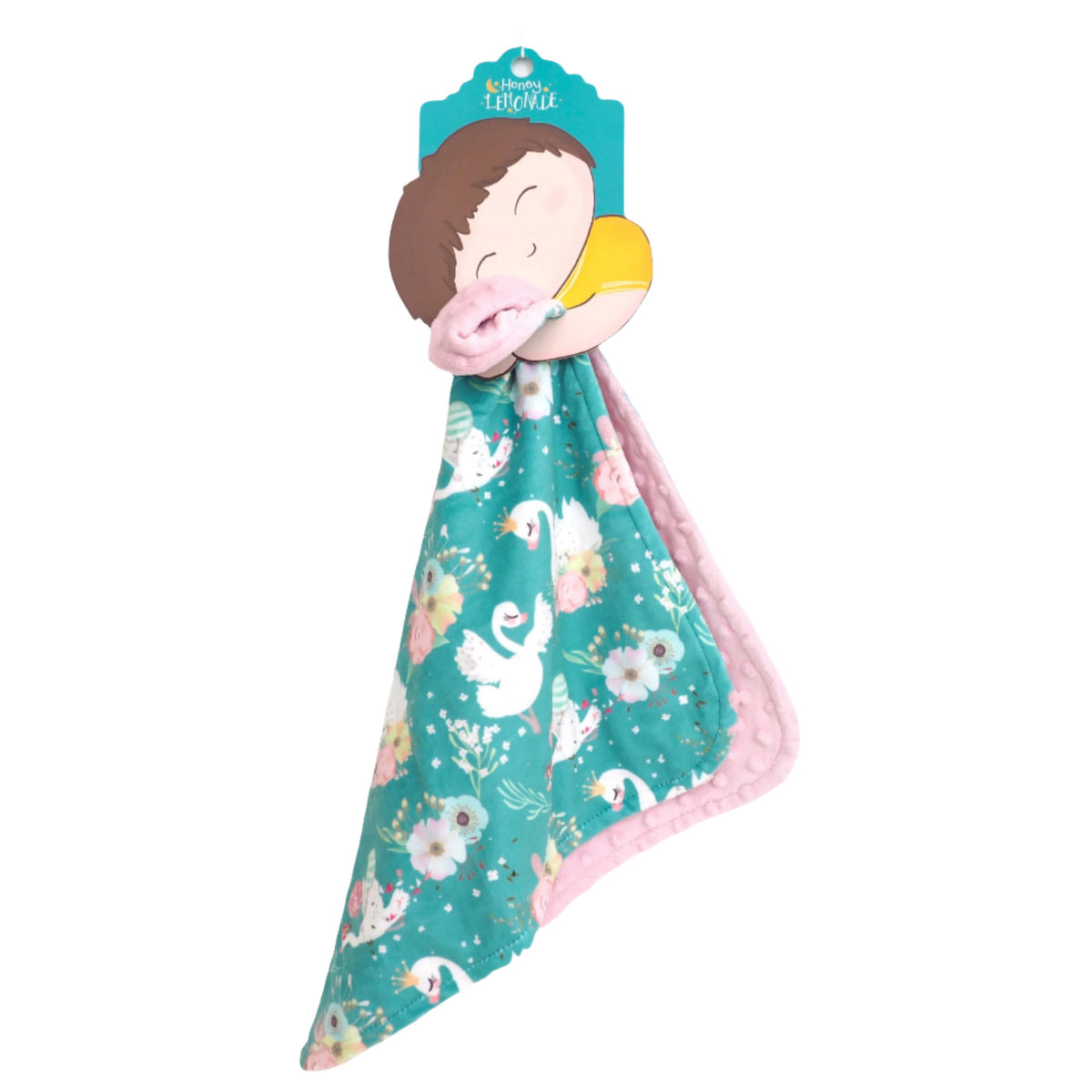 Mini Minky - Swans – HoneyBug