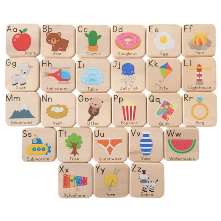 ABC Learning Tiles – HoneyBug