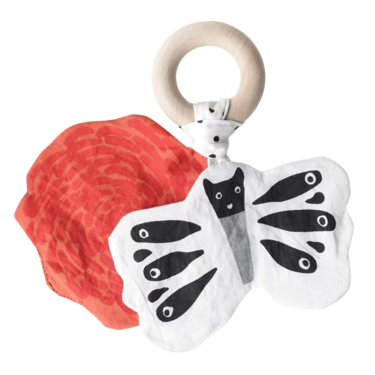 Crinkle Teether - Butterfly – HoneyBug