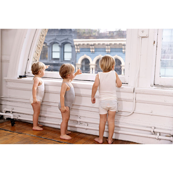 Basic White, Boy (Three Pack) - HoneyBug