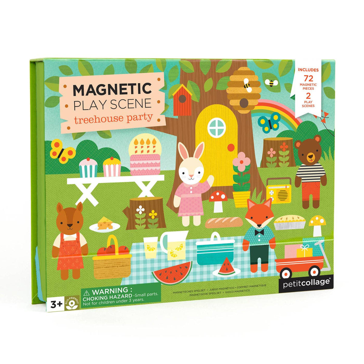 Treehouse Party Magnetic Play Scene – HoneyBug