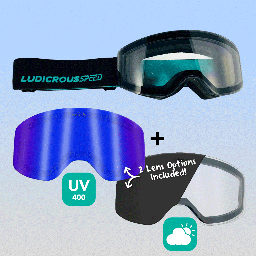 Ludicrous Speed Snow Goggles Set | Youth – HoneyBug