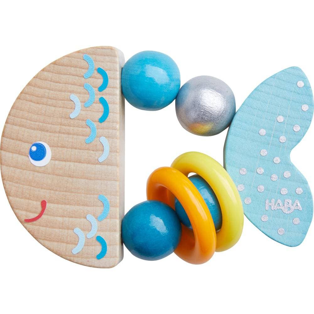 Rattlefish Wooden Baby Rattle – HoneyBug