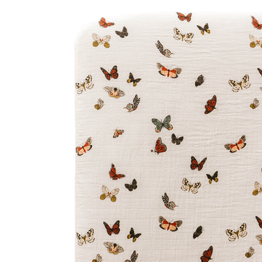 Butterfly Migration Crib Sheet – HoneyBug