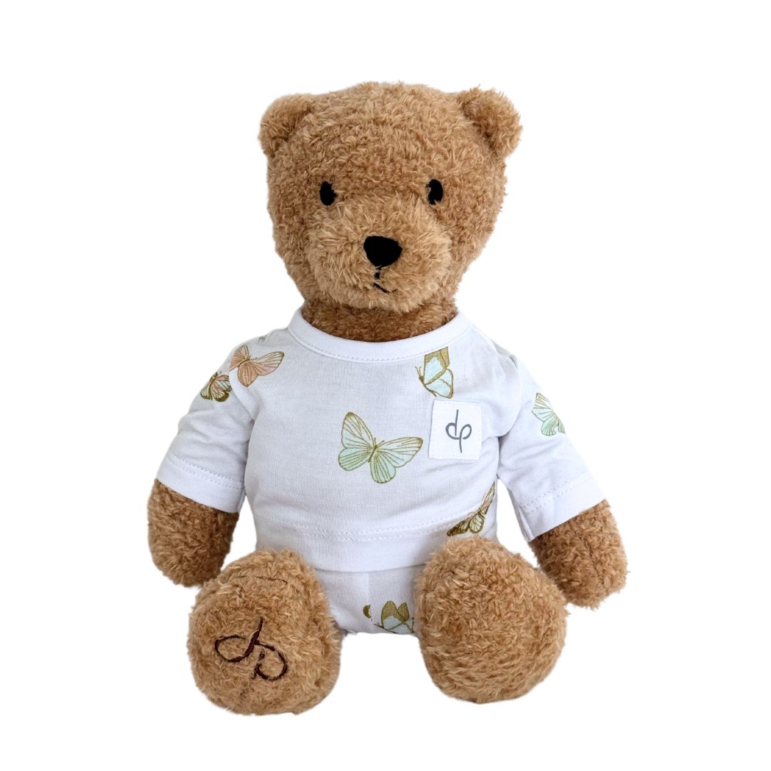 Teddy Plush Toy: Butterflies – HoneyBug