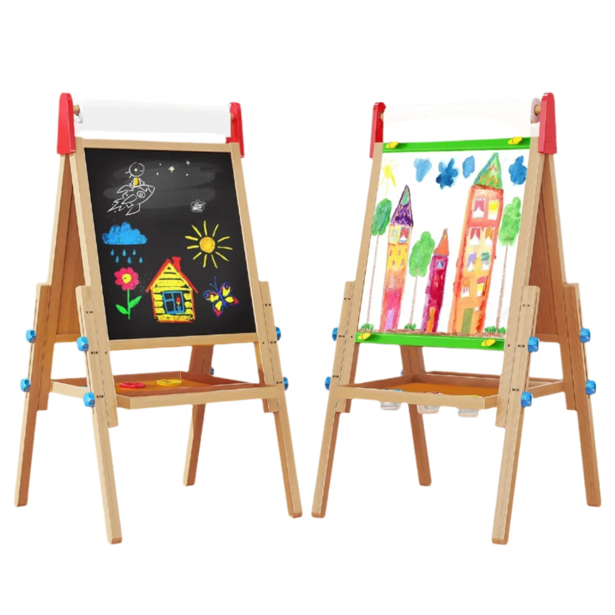 Tiny Land® Double-Sided Easel for Kids – HoneyBug