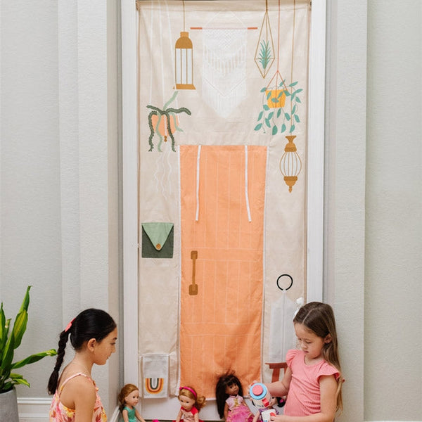 Boho Tea House & Garden Doorway Storefront - HoneyBug